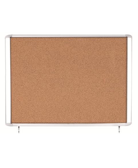 Lockable Boards - MasterVision Top Hinged