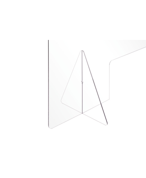 Frameless Acrylic Countertop Barrier - Protector Series