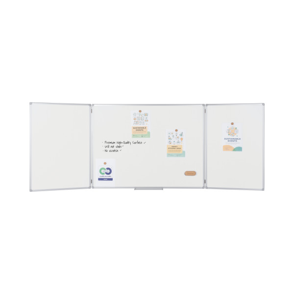 Maya Earth Trio Magnetic Whiteboard | Bi-Office